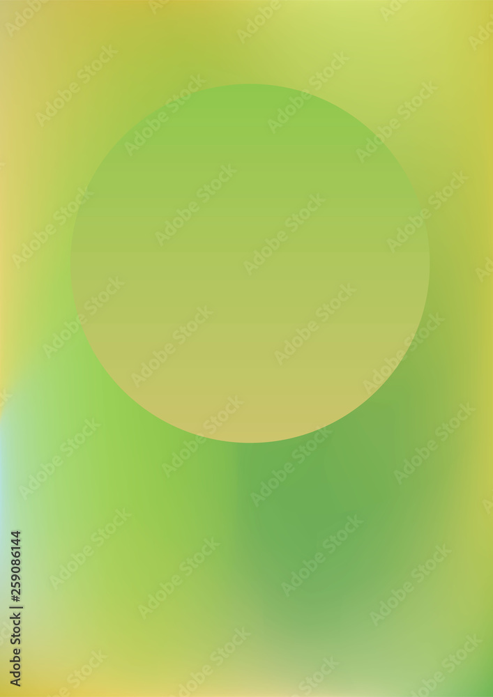 Futuristic cyberpunk green neon abstract digital background with shape circle for design. Theme ...