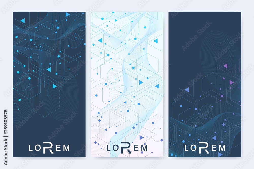 Leaflet flyer layout. Magazine cover corporate identity template ...