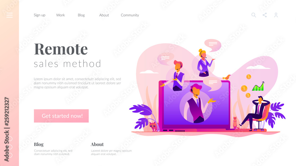 Virtual sales, remote sales method, virtual sales team and assistants ...