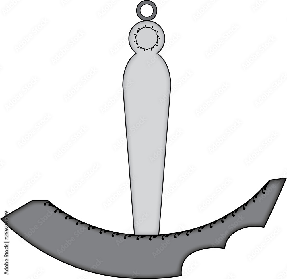 Masonic symbol of Jewellers Hammer, Craft Lodge Officers Collar Jewel ...