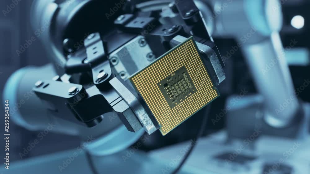 Modern High Tech Authentic Robot Arm Holding Contemporary Super ...