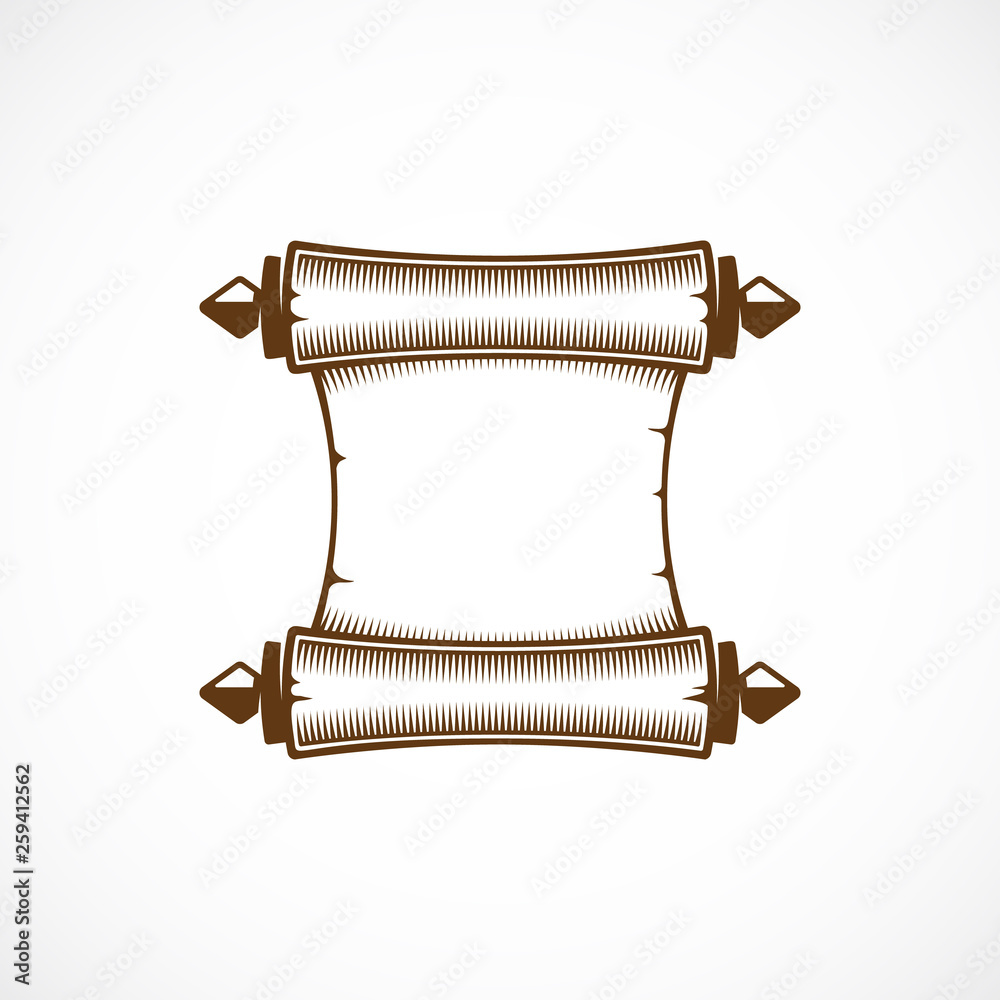 Scroll Drawing Template