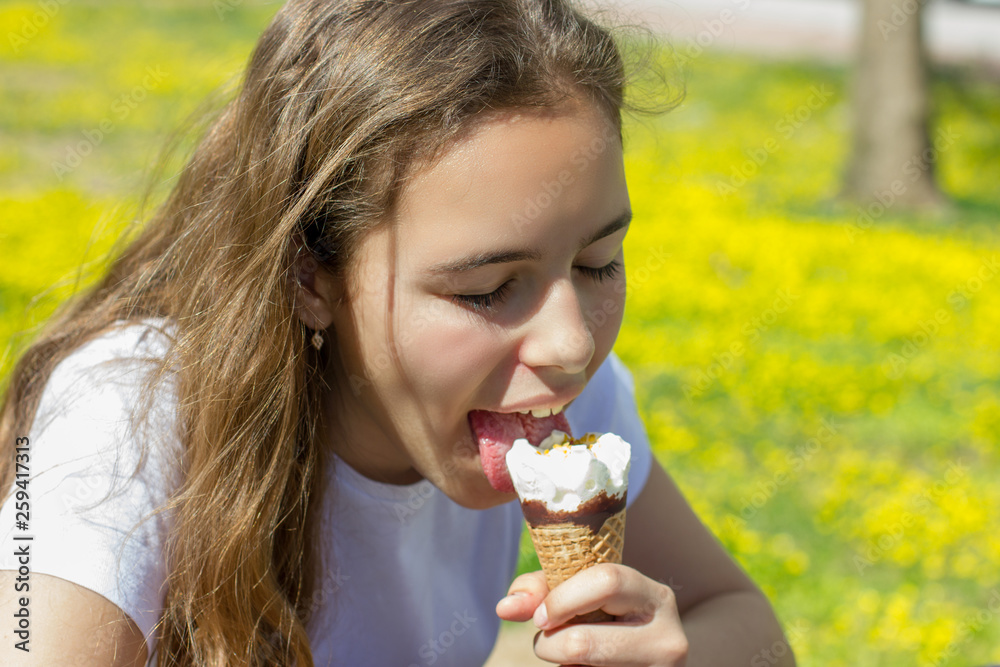 Women Eating Ice Cream