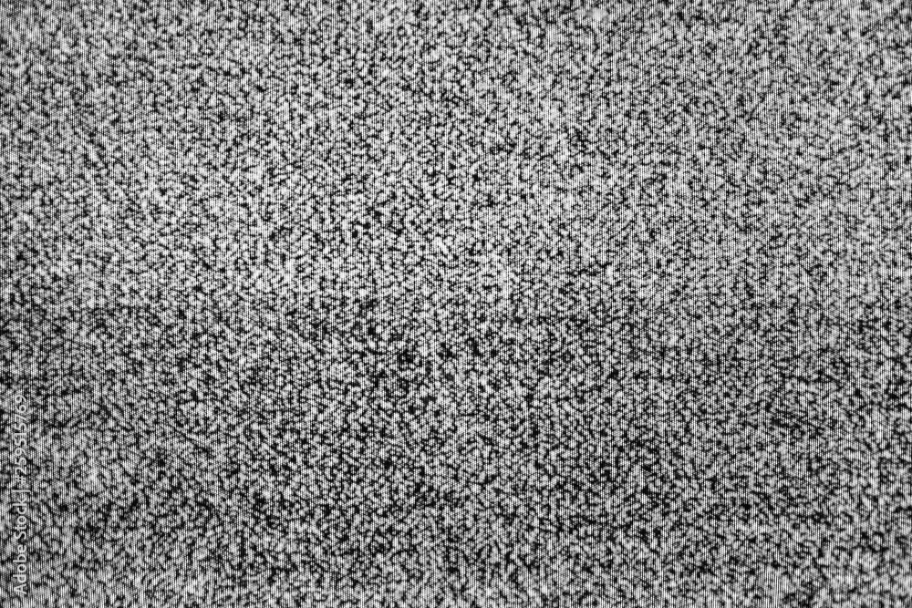 No signal TV texture. Television grainy noise effect as a background ...