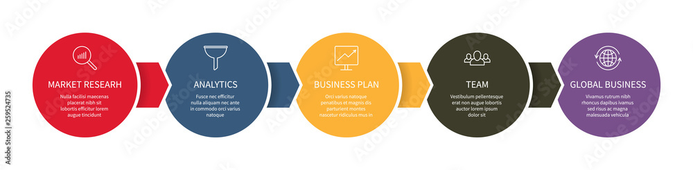 Timeline infographic chart design element markup diagram control panel ...