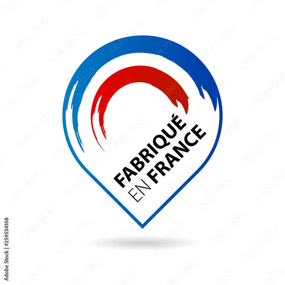 Vetor de Logo Fabriqué en France pour toutes vos étiquettes do Stock ...