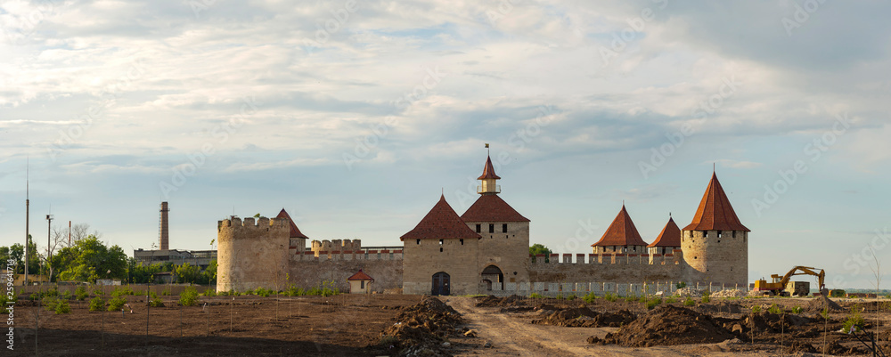 Bender fortress. An architectural monument of Eastern Europe. The ...