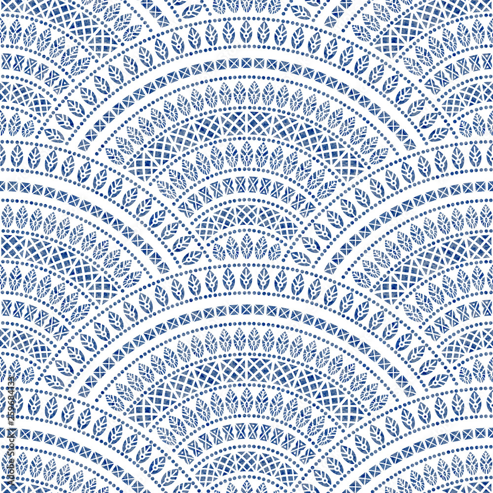 Dark Blue Paint Texture