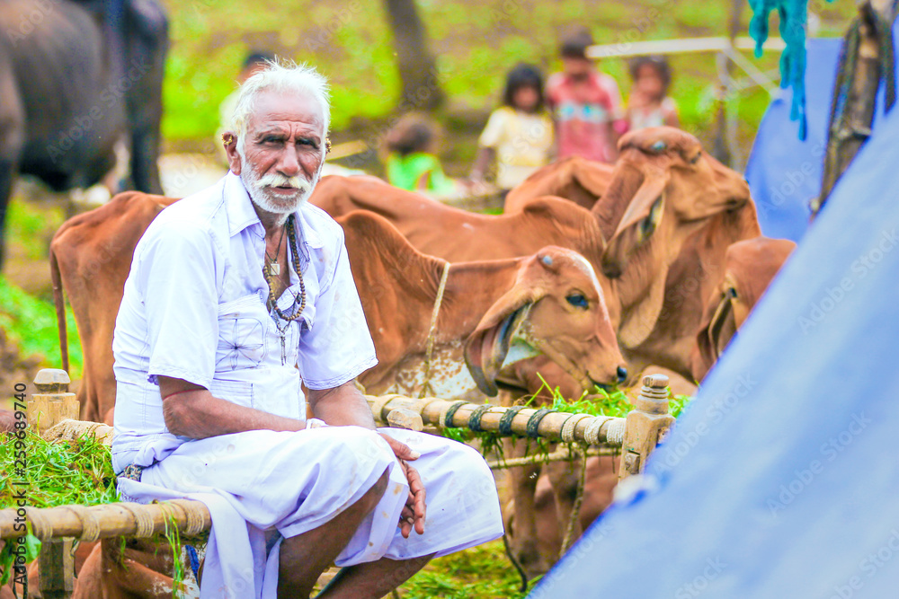 Rural India , Indian farmer Stock Photo | Adobe Stock