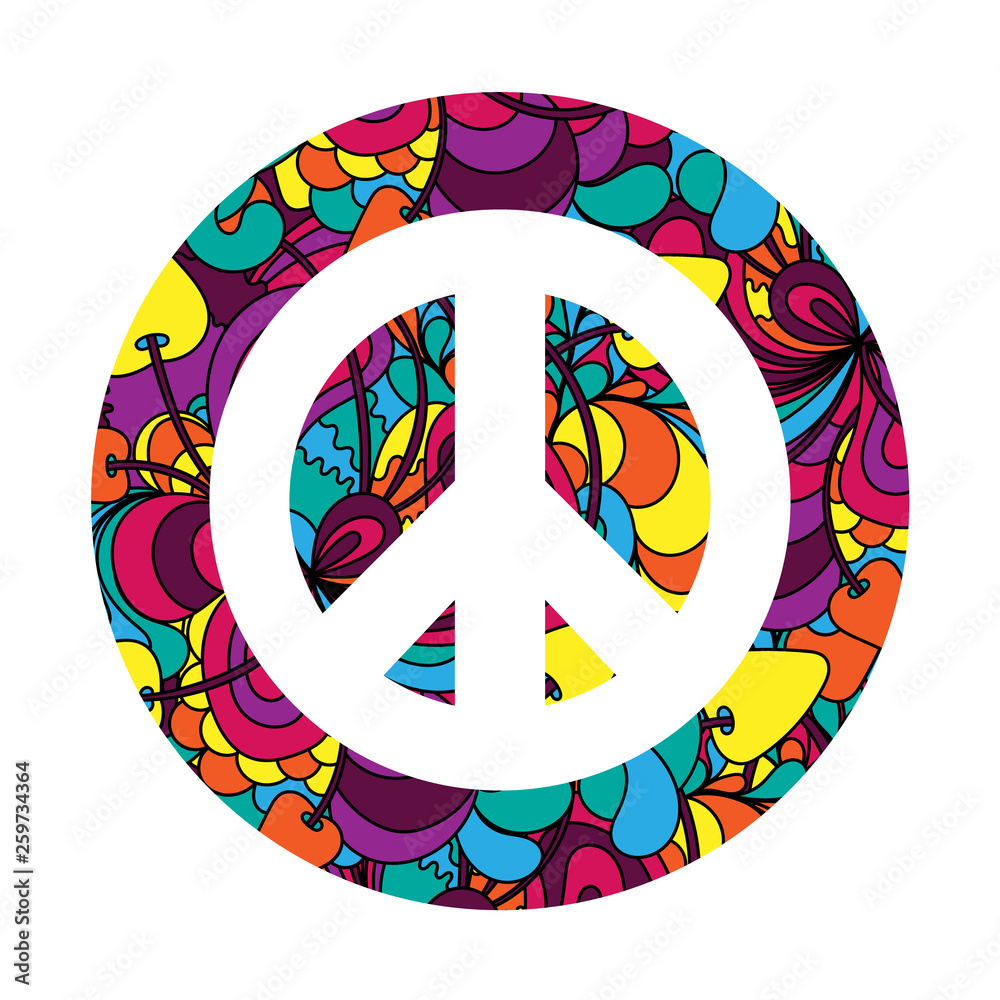 Hippie Peace Sign 1960