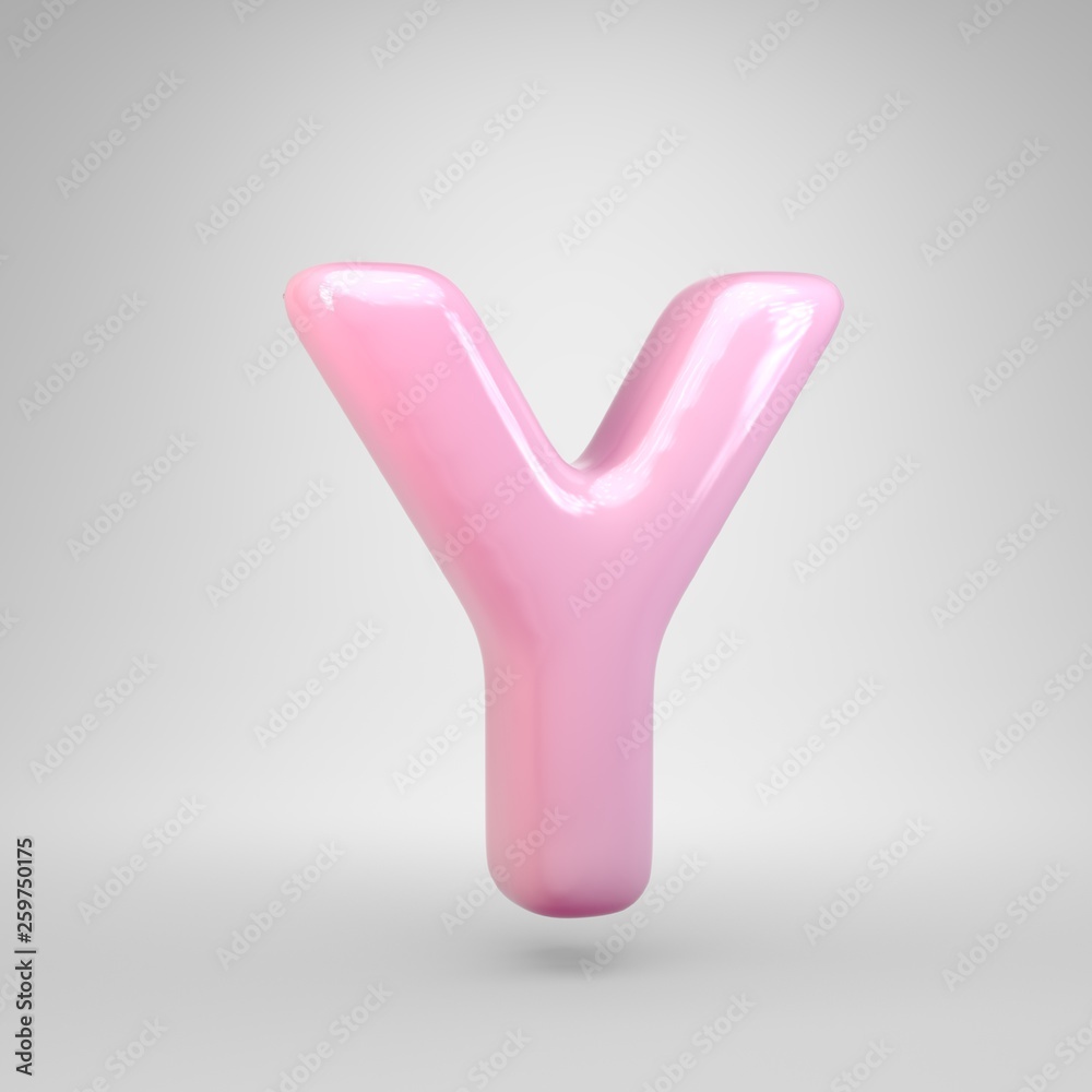Y Bubble Letters