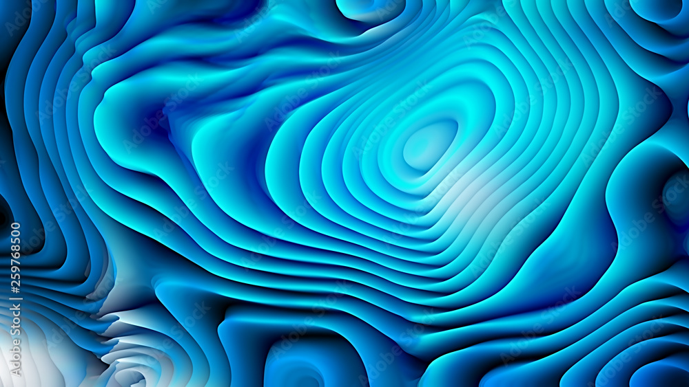 Dark Blue 3d Curved Lines Texture Stock Illustration | Adobe Stock