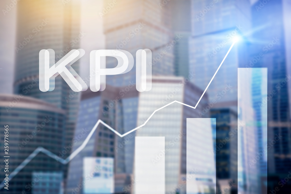 KPI - Key Performance Indicator. Business and technology concept ...