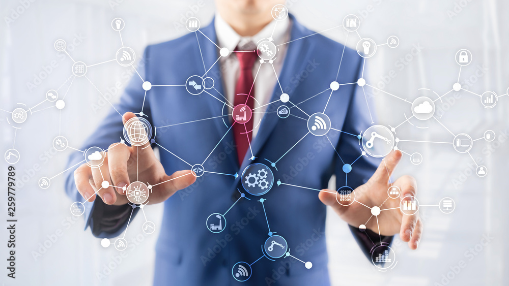 Technology industrial business process workflow organisation structure ...