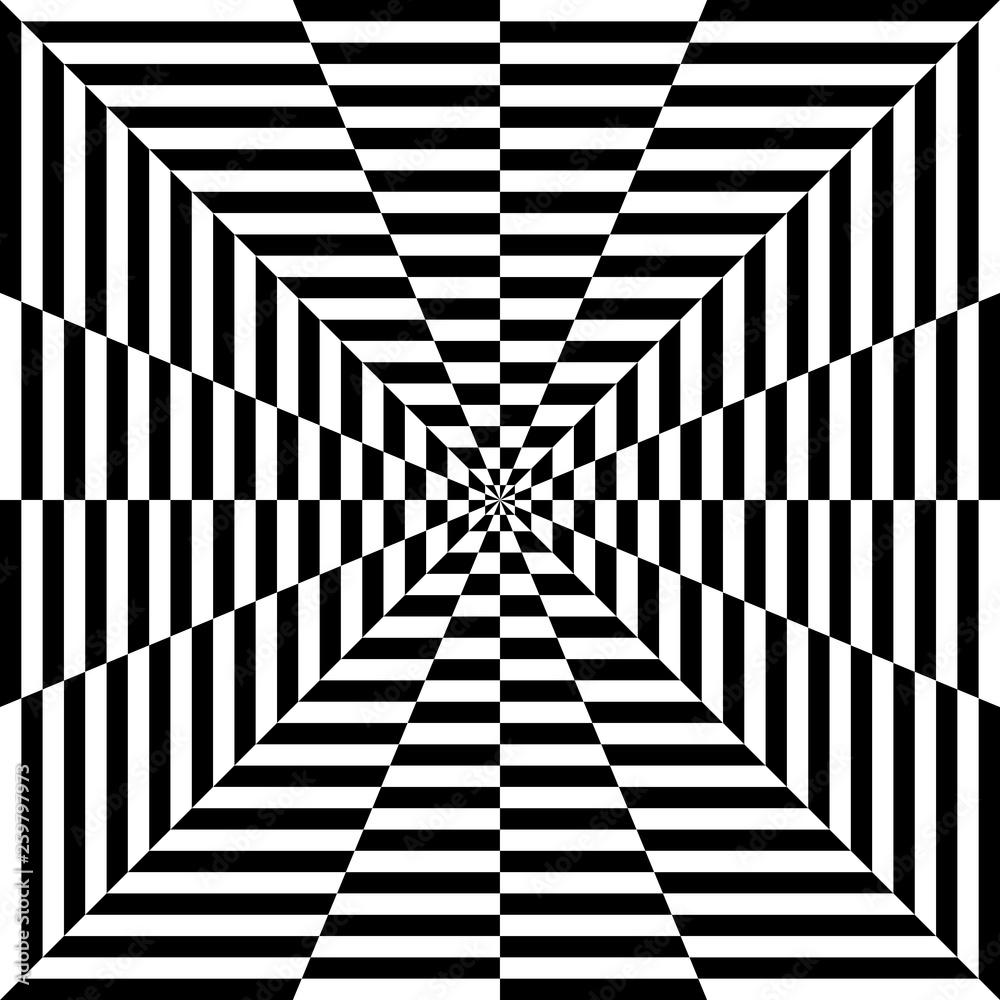 Op Art Stripes Stock Vector | Adobe Stock