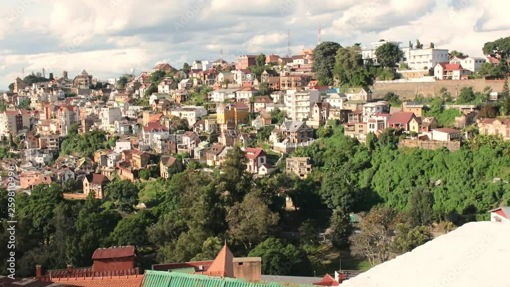 Video „city, antananarivo, madagascar, capital, africa, tana, landscape ...