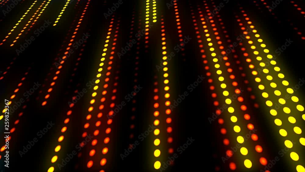 Led Screen animation. Led Wall. Vj disco visual mapping night clubs ...