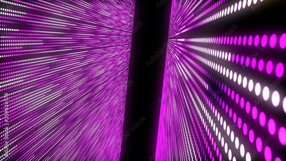 Led Screen animation. Led Wall. Vj disco visual mapping night clubs ...
