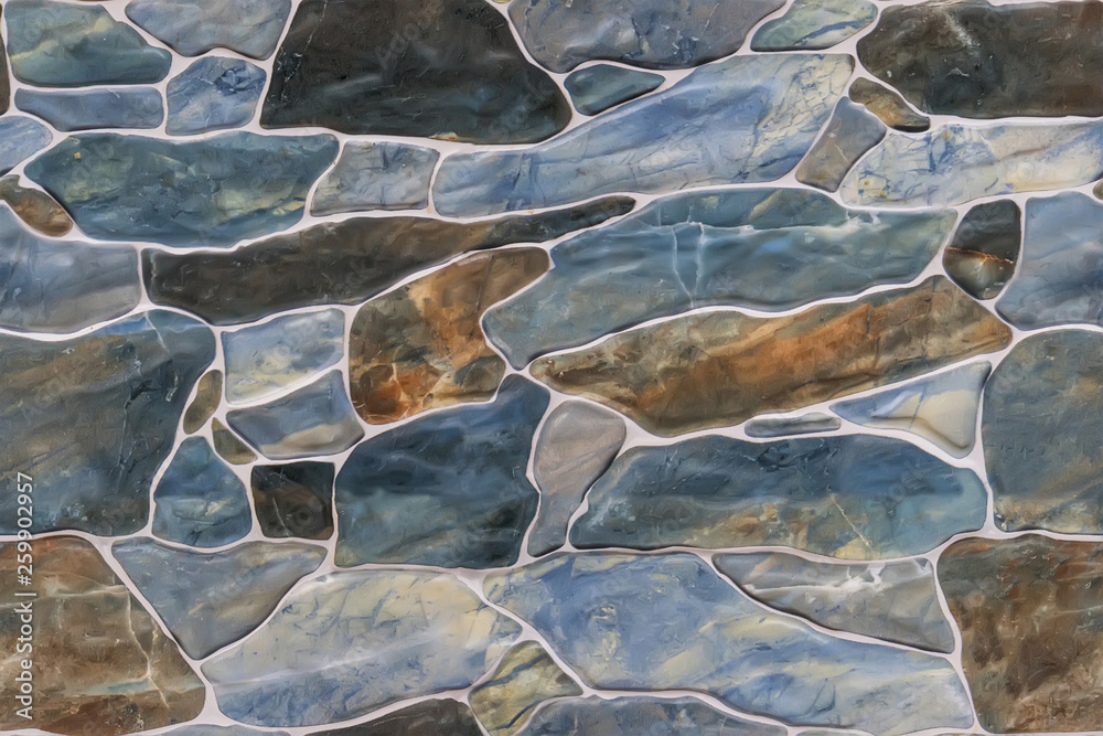 seamless ashlar stone wall texture background. textured wall. finish ...