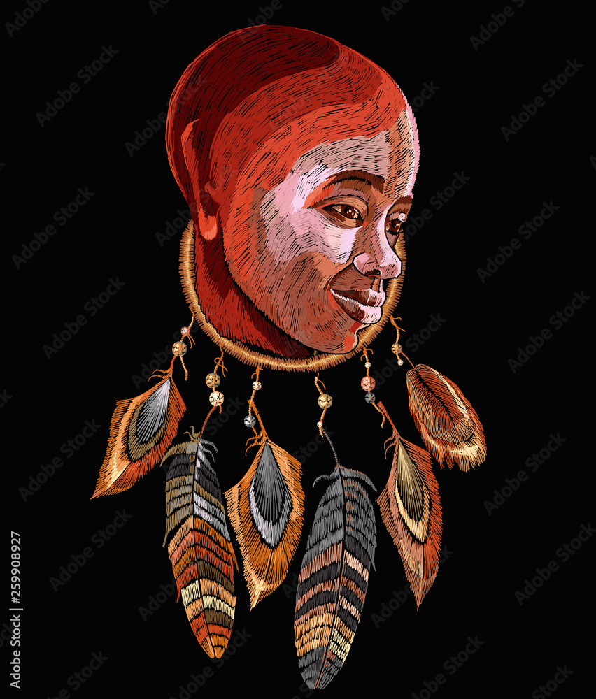 African Tribal Face Designs