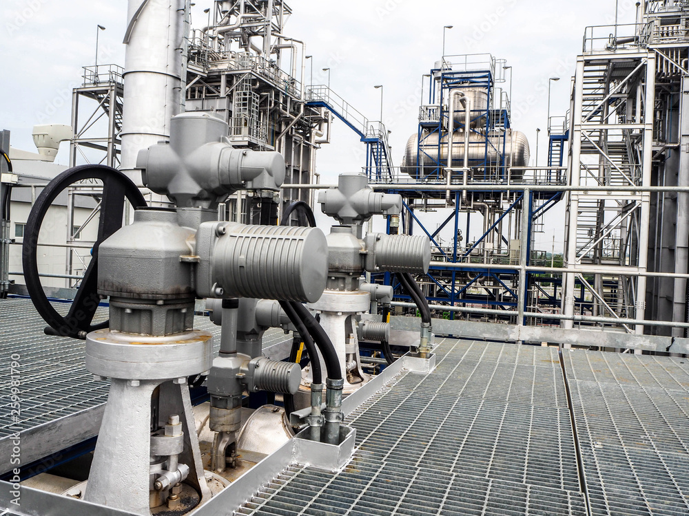 Motor operate valve for On-Off type which apply industrial zone and ...
