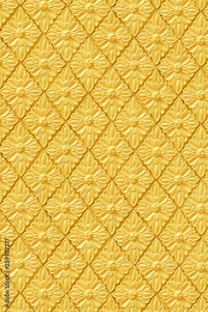 Background of Gold decorative pattern,Traditional thai design in ...
