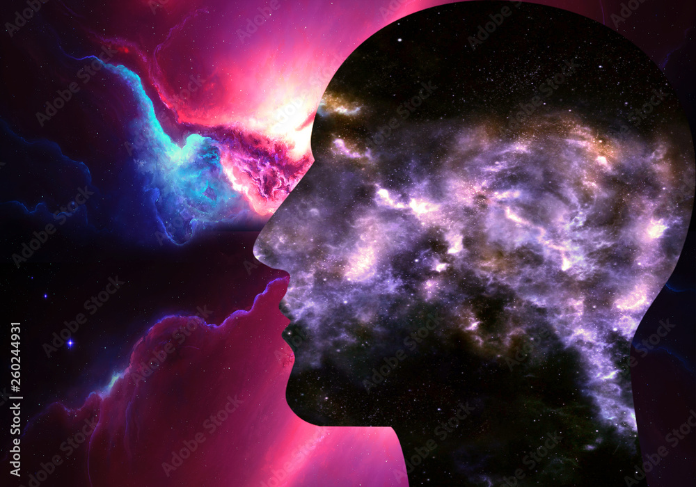 Artistic 3d Computer Generated Illustration Of A Modern Galactic ...