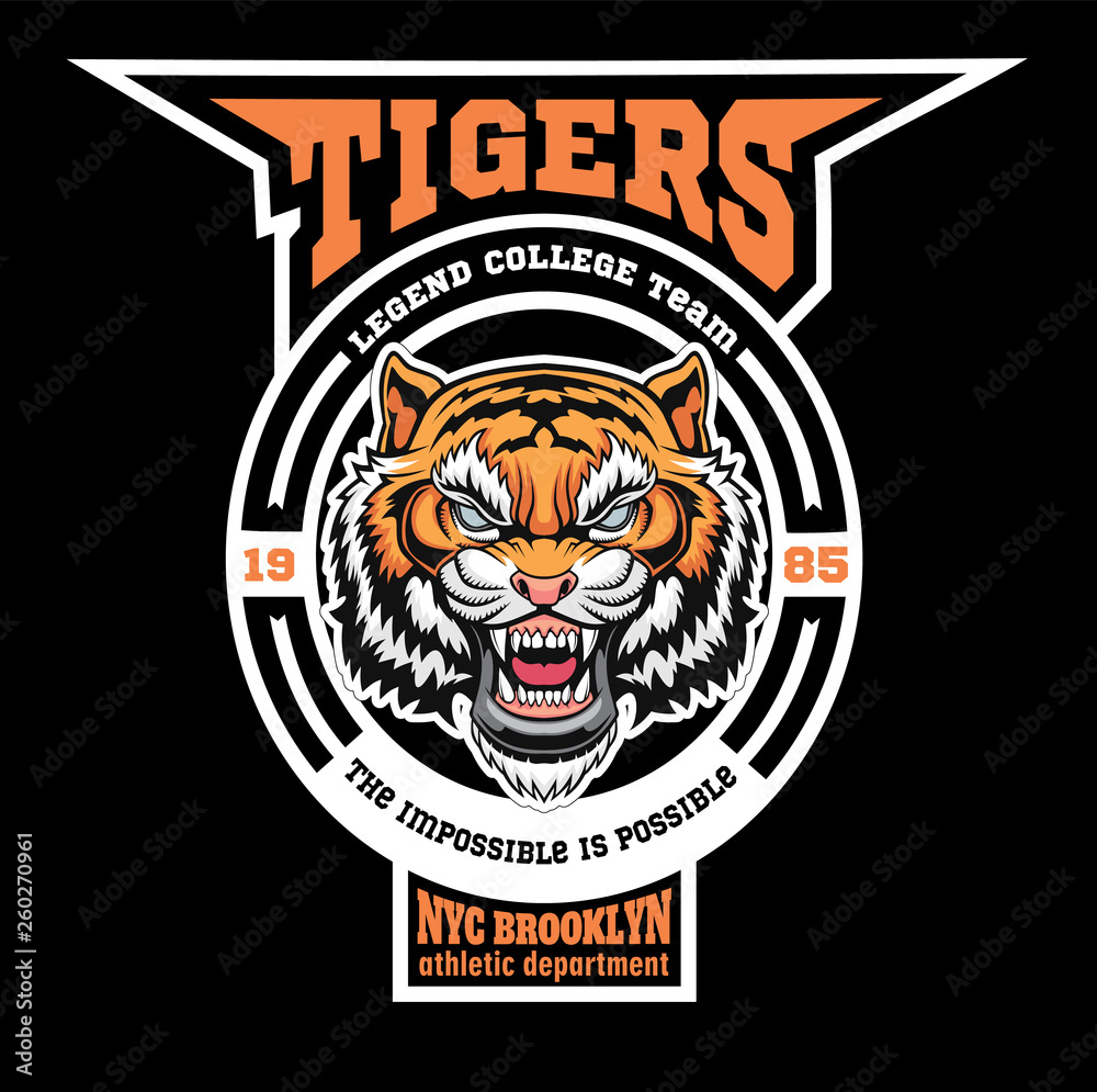 College Sports Logos With Tigers