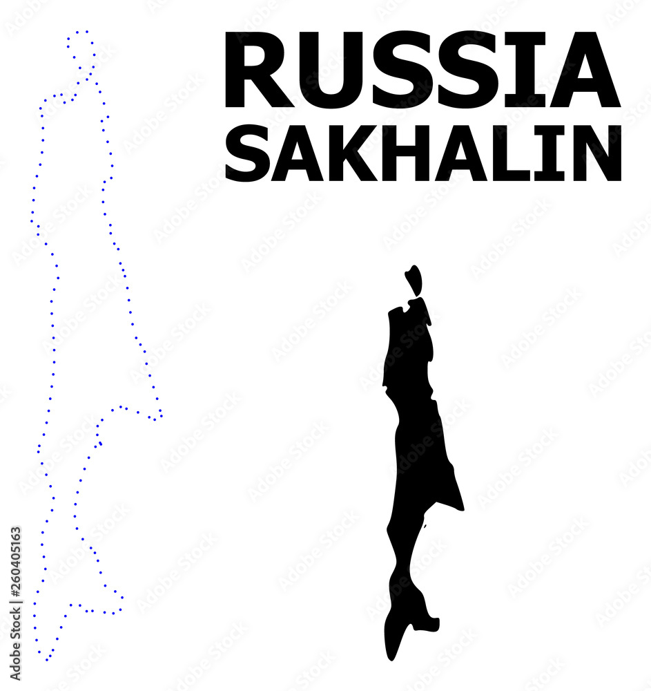 Sakhalin Island Map