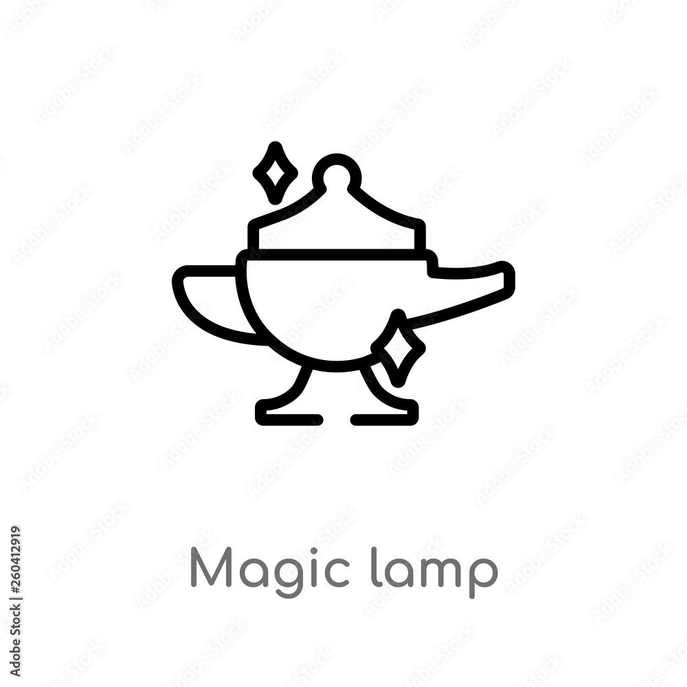 Magic Lamp Icons