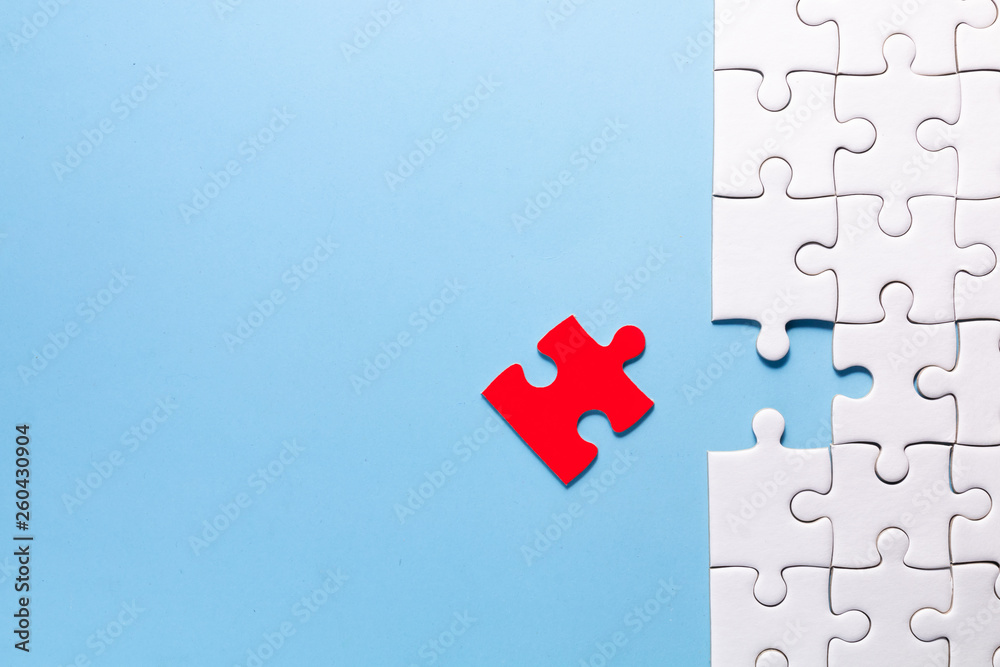 jigsaw Stock Photo | Adobe Stock