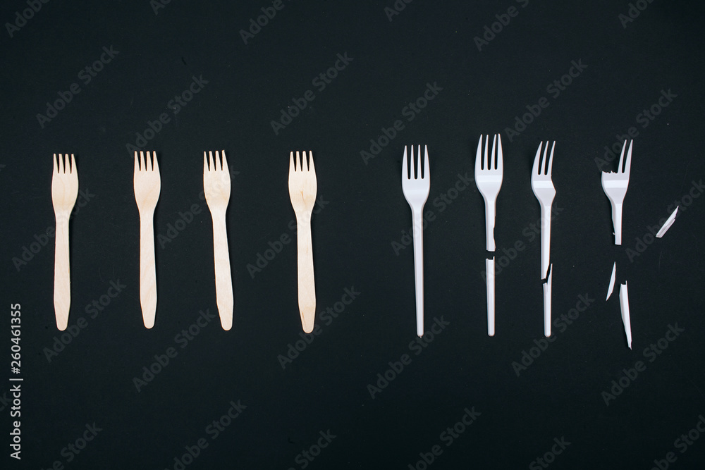 Foto Stock Be plastic free. Zero waste. Eco-friendly unbroken and ...