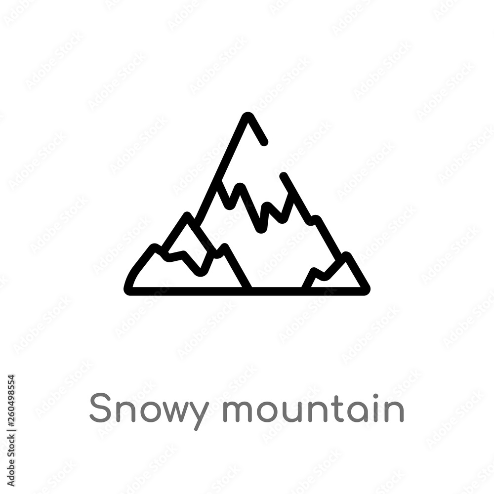 Simple Mountain Icon