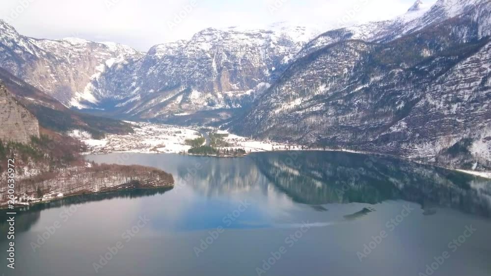 The Salzberg mountain is best place to observe Hallstatter see with its ...