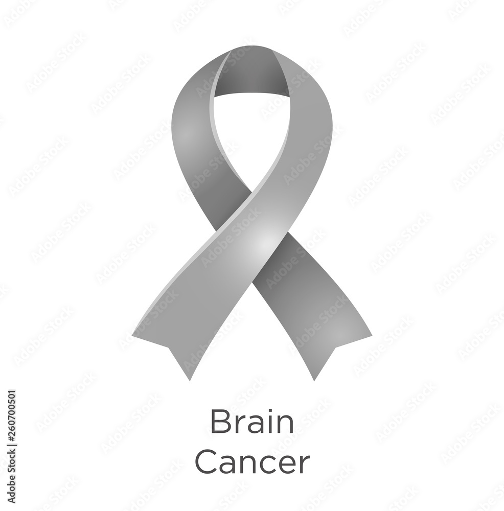 Brain Cancer Symbol Color