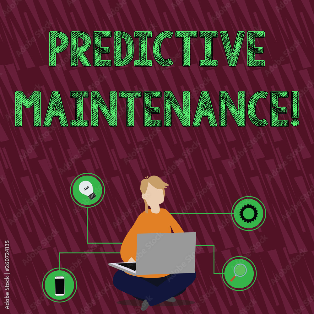 Handwriting text Predictive Maintenance. Conceptual photo maintenance ... Handwriting text Predictive Maintenance. Conceptual photo maintenance ...
