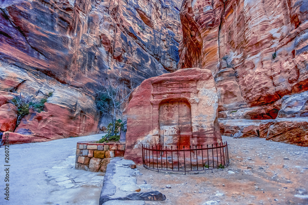 Ancient tomb on the Narrow and incredibly impressive, beautiful and ...