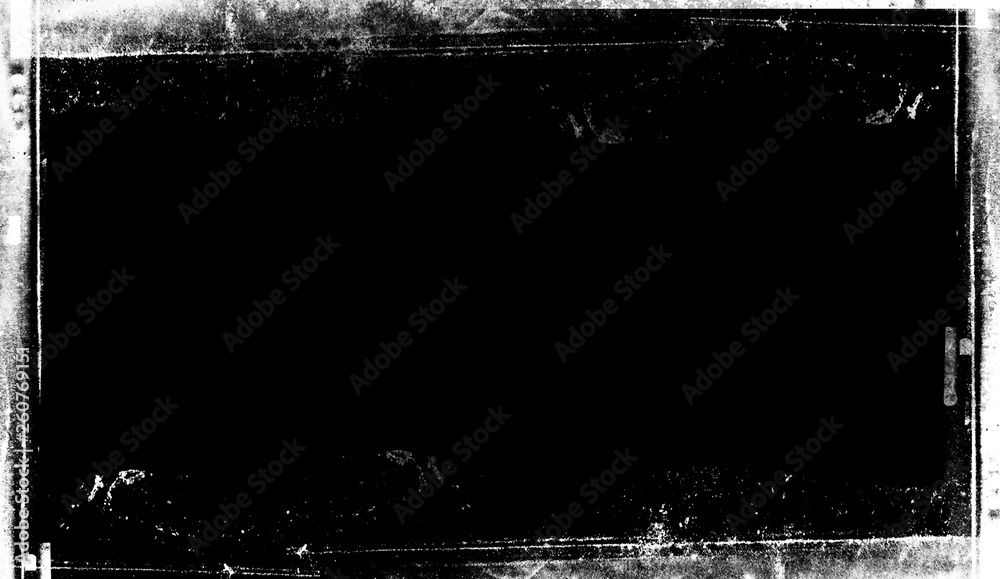 Overlays screen border. Vintage old grunge frame overlays texture ...