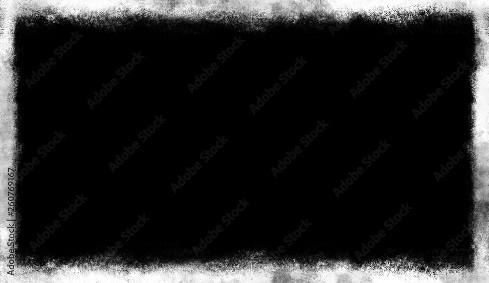 Overlays screen border. Vintage old grunge frame overlays texture ...