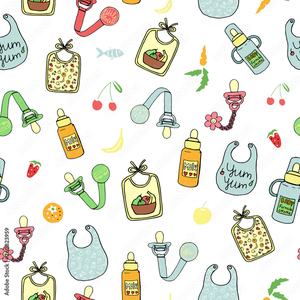 Pacifier Bib Pattern