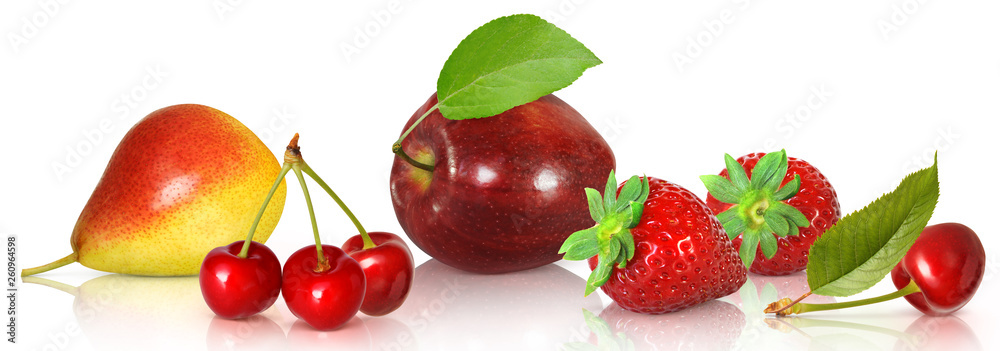 Verschiedene Obstsorten Stock-Foto | Adobe Stock