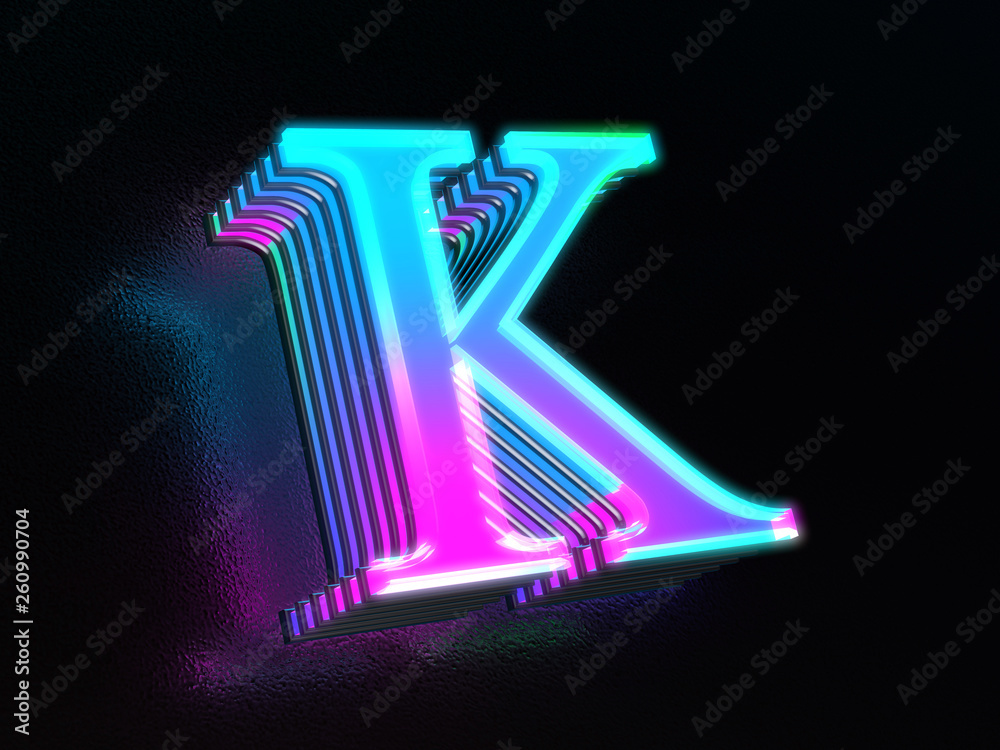 Pretty Letter K