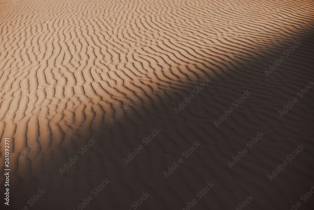 Sand dune pattern Stock Photo | Adobe Stock