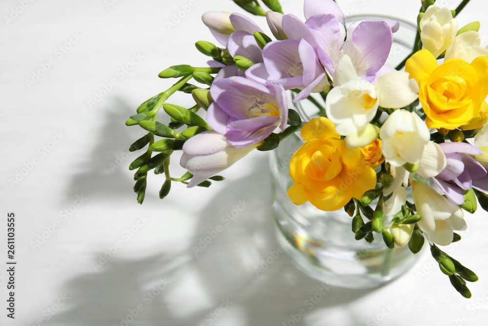 Freesia Flowers Bouquet