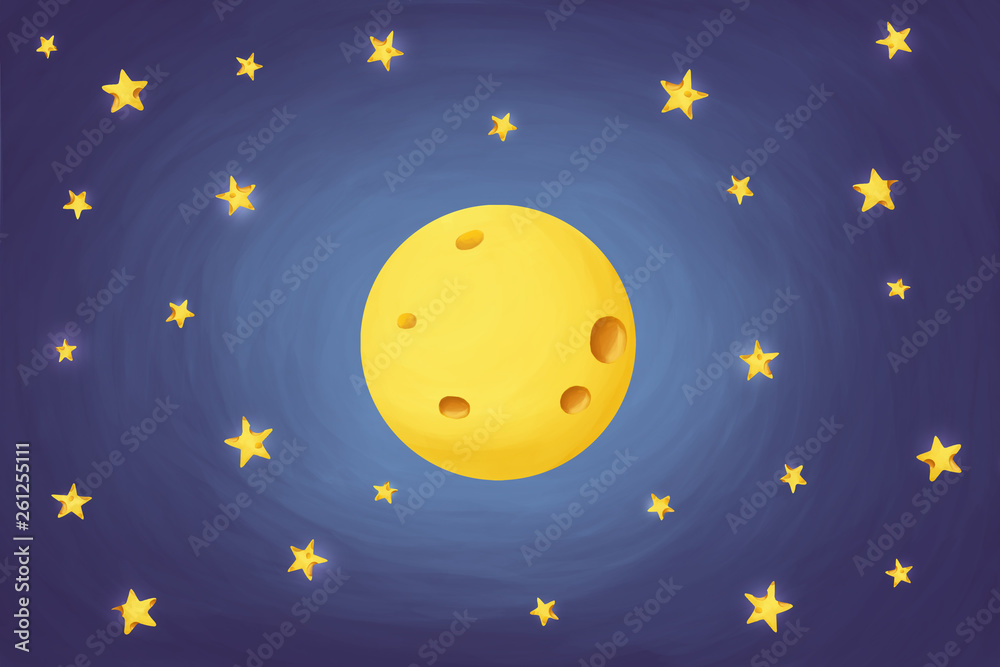 Clipart Full Moon