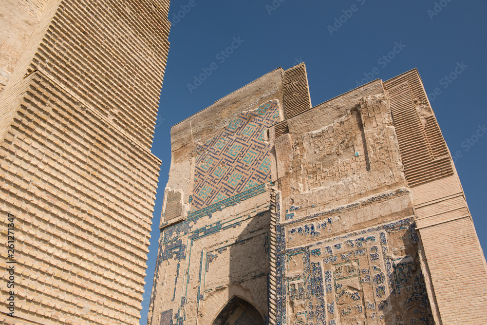Great portal Ak-Saray - White Palace of Amir Timur, Uzbekistan ...