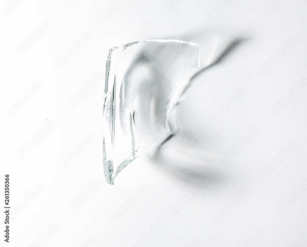 Broken Glass Cup At Impact