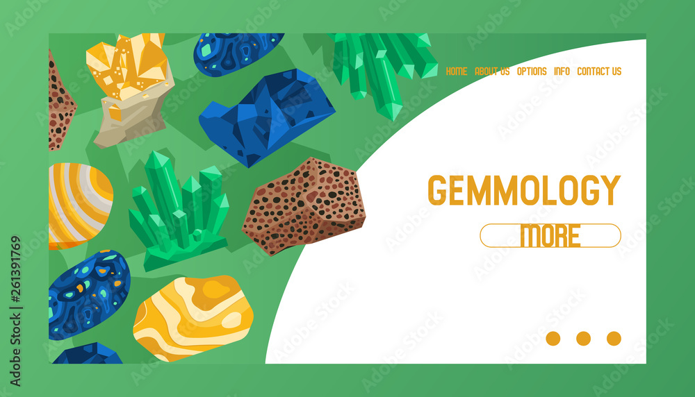 Gem vector web page crystalline stone precious crystal gemstone for ...