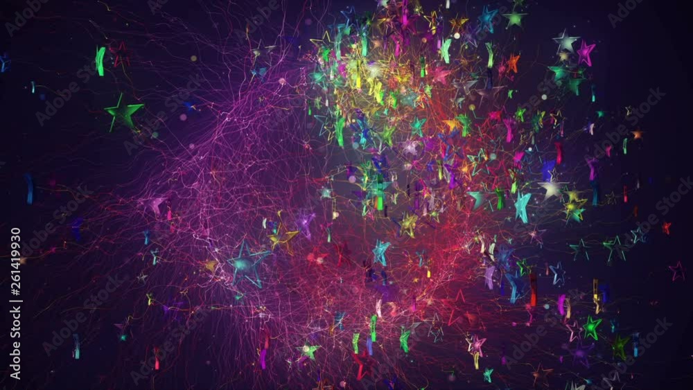 Background motion graphic design animated of Internet data ...
