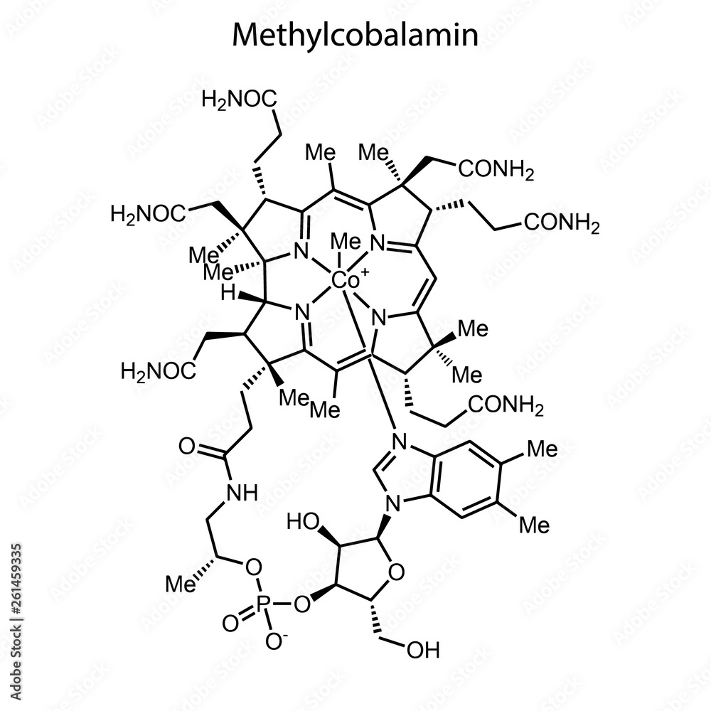 Skeletal formula of molecule. Stock Vector | Adobe Stock